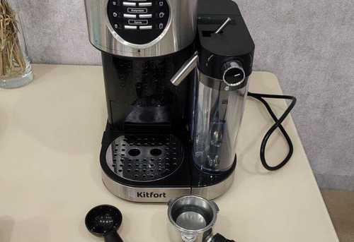 Кофеварка рожковая kitfort kt-703