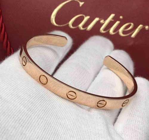 Браслет Cartier Love, розовое золото