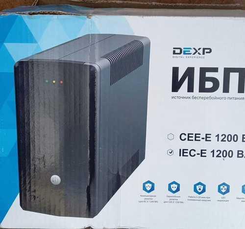 Ибп dexp IEC-E 1200va, ибп dexp CEE-E 850VA