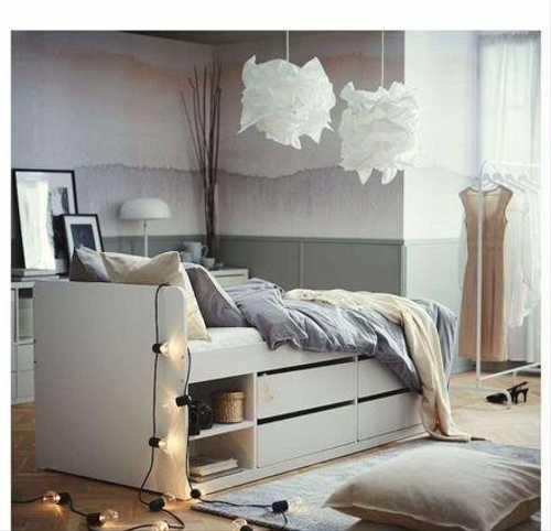 Кровать IKEA Слэкт