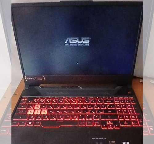 Игровой ноутбук asus tuf gaming f15