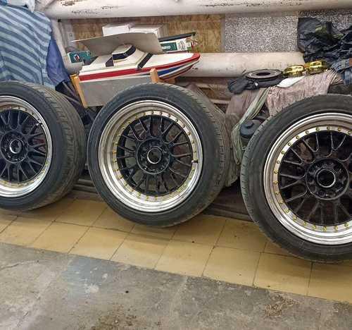 Диски реплика BBS 17" с двойной разболтовкой 5х120