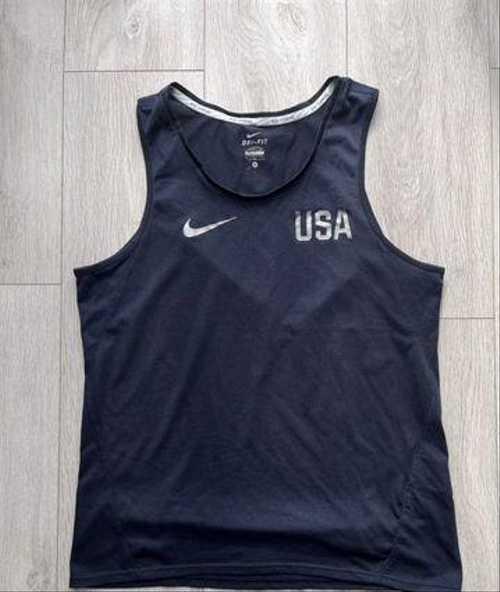 Тренировочная беговая майка Nike USA