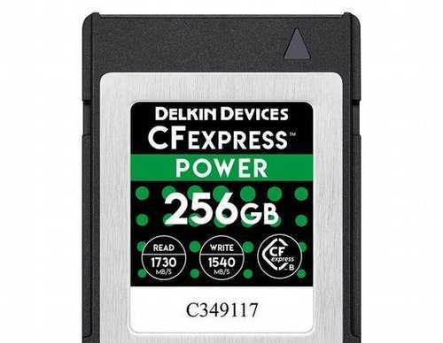 Карта памяти Delkin Devices CFexpress Type B 256Gb