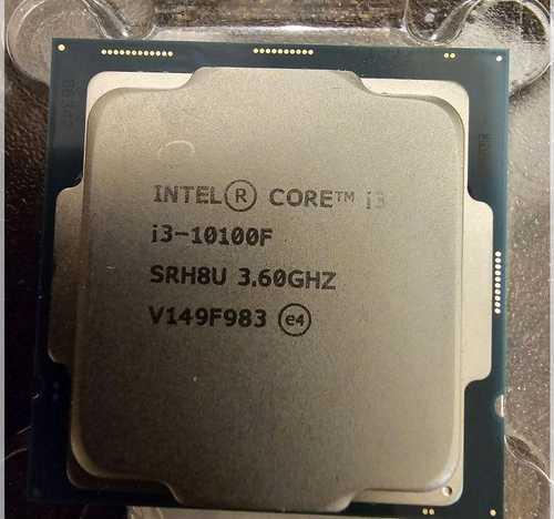 Процессор intel core i3 10100f