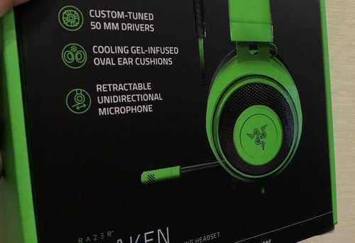 Гарнитура/Игровые наушники razer kraken