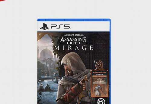 Assassins creed mirage диск ps4 ps5