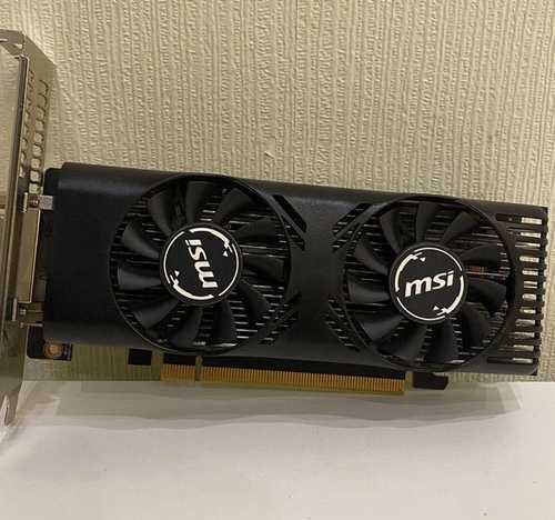 Видеокарта MSI GeForce GTX 1650 LP OC, 4 GB