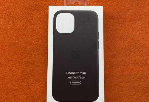 iPhone 12 mini Leather Case Black (New)