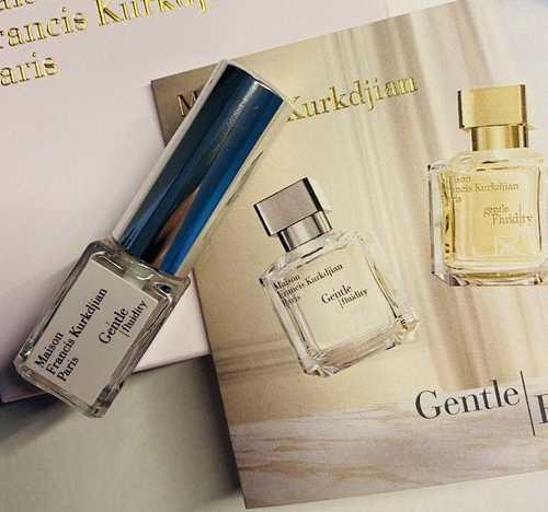 MFK Gentle Fluidity Silver EDP Миниатюра 5 мл