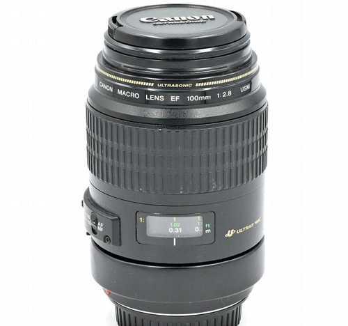 Canon EF 100mm f/2.8 Macro USM (состояние 4)