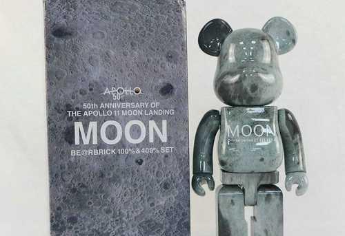 Мишка Bearbrick Moon 400 (28 см)