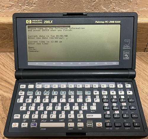 Палмтоп Hewlett Packard 200LX