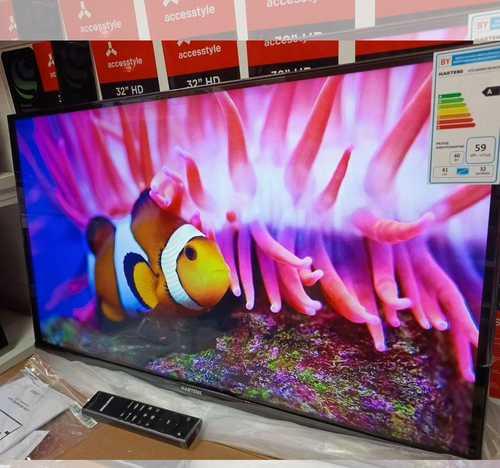 Телевизор SMART tv 32 дюйма новый