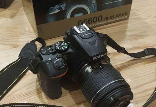 Зеркальный фотоаппарат Nikon D5600 18-55 VR kit