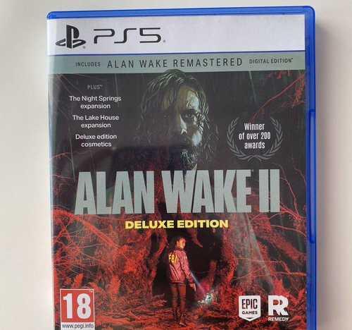 Alan wake 2 ps5 диск