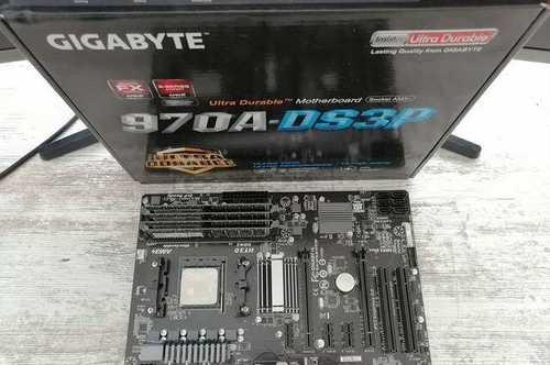 Комплект Материнская плата GA-970A + FX-8350 16Gb