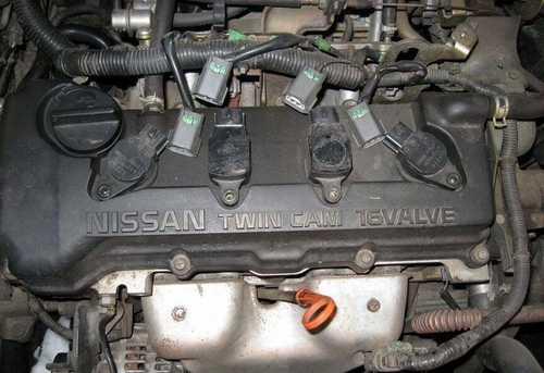 Двигатель 1.8 ниссан альмера н16(дымит )