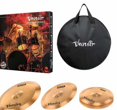 Комплект тарелок Vansir B8-BP SET (14'''+ сумка)