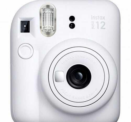 Моментальная фотокамера Fujifilm Instax Mini 12 Stax of Fun Instant Photo Kit Clay White