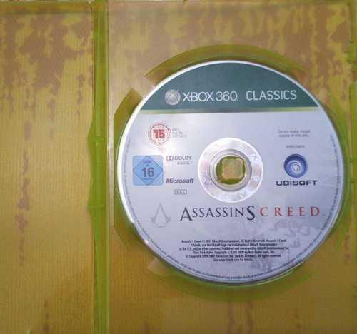 Xbox 360-игра "Assassins Creed"-лицензия