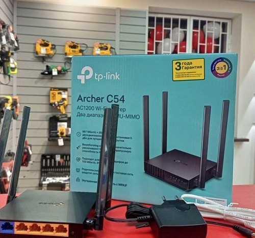 Сетевое оборудование Wi-Fi Роутер TP-Link Archer C54