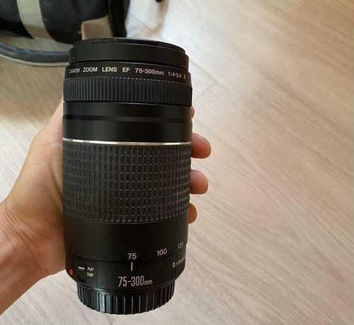 Объектив canon zoom lens 75-300mm