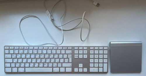 Комплект Apple Keyboard + Apple Trackpad