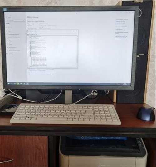 Комплект: компьютер монитор принтер колонки и тд