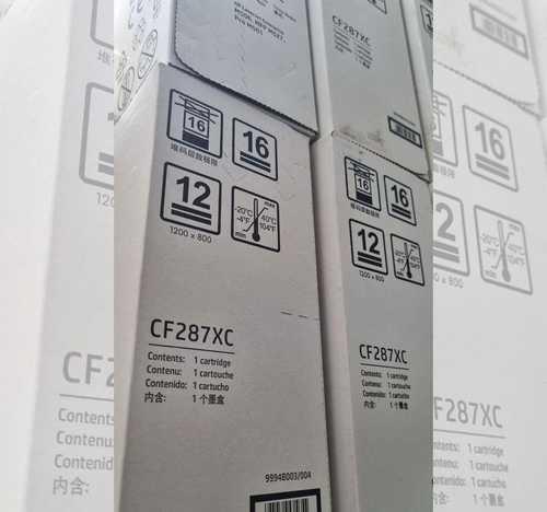 Оpигинaльные каpтриджи HP CF287XC, CF287X