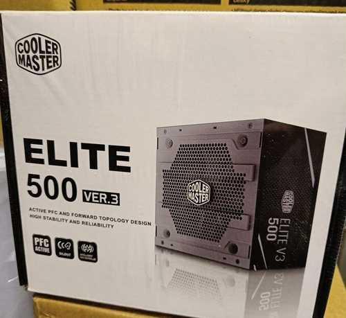 Блок питания Cooler Master Elite V3 500W MPW-5001
