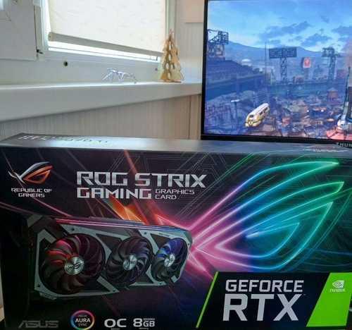 Аsus ROG Strix GeForce RTX 3070 Ti 8GB