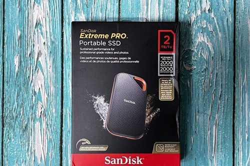 Sandisk extreme pro portable ssd V2 2Tb