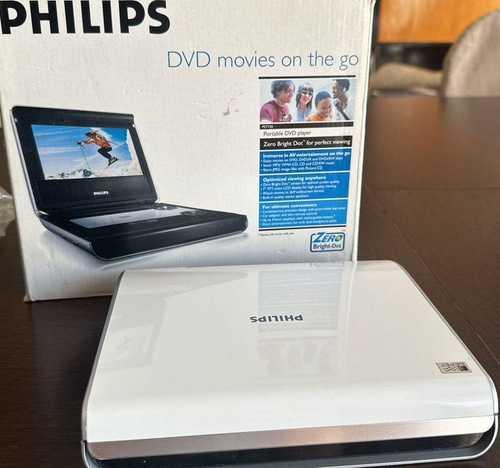 Портативный dvd плеер philips