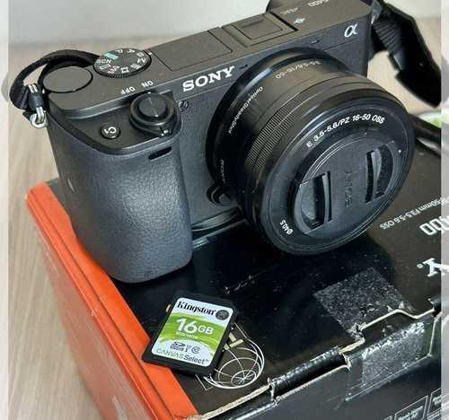 Фотоаппарат sony a6400 kit 16 50мм