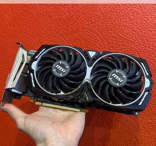 Видеокарта MSI armor RX 580 8GB 2048SP (дефект)