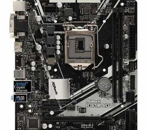 Материнская плата Asrock B365 S1151v2 mATX B365M-H