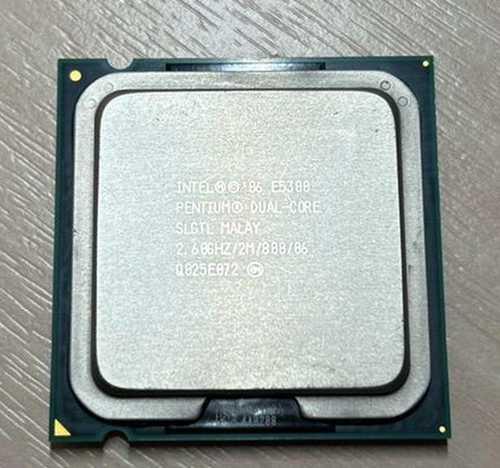 Процессор intel pentium