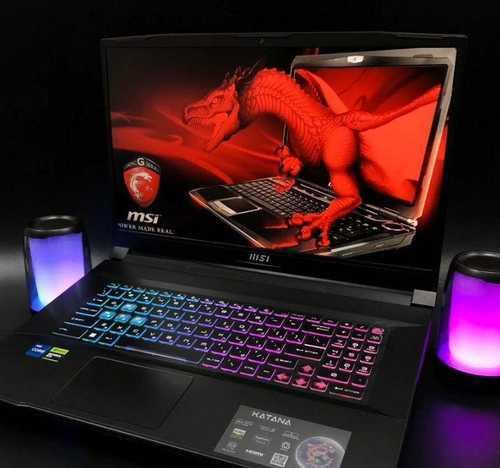 Топовый MSI Katana 17.3 144Гц RTX4070 i7