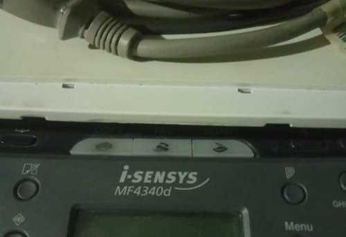 Мфу принтер i sensys mf4340d