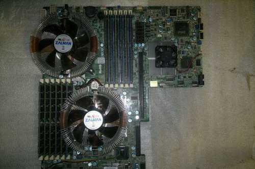 SuperMicro X8DTU / 12 ядер 24 потока / 96 гб RAM