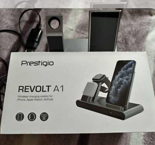 Беспроводная зарядная станция Prestigio ReVolt A1