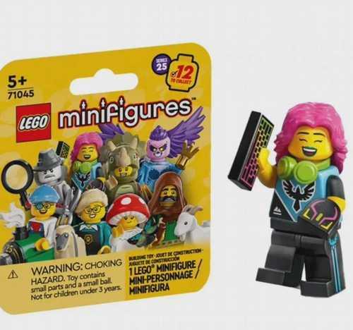 Новый Lego Minifigures 71045 Геймер E-sports Gamer