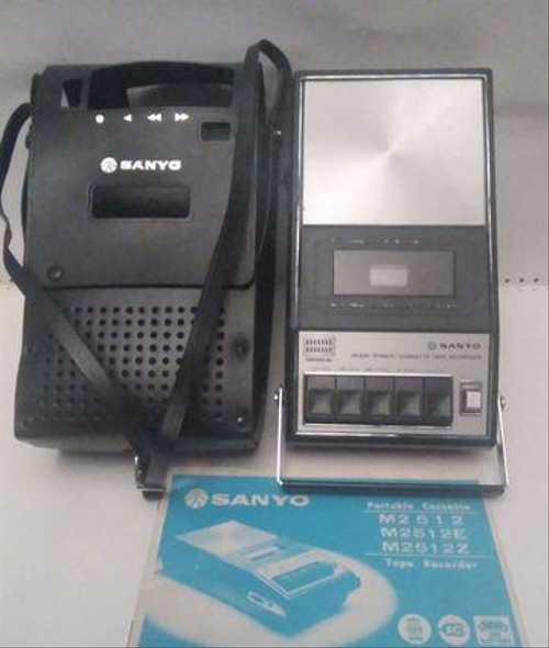 Кассетный магнитофон Sanyo M2512