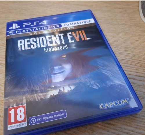 Игра Resident Evil 7 gold edition ps4 ps5