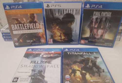 Final Fantasy/ Battlefield/ TitanFall/ Killzone