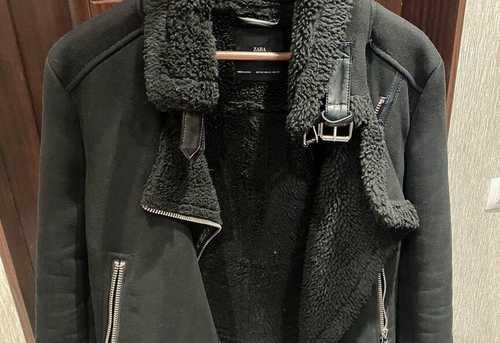 Дубленка женская Zara