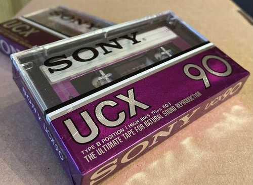 Аудиокассета sony ucx 90 и ucx-s 90