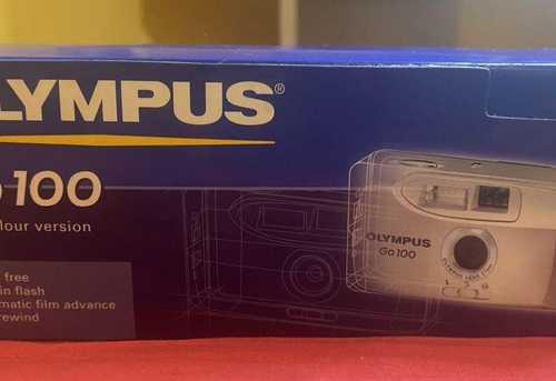 Плёночный фотоаппарат olympus GO 100 (silver)