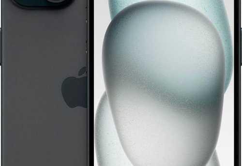 Смартфон Apple iPhone 15 128GB Dual nano SIM Черны